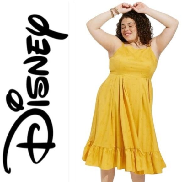 torrid disney | Dresses | Disney Americana Mickeymouse Embroidery Dress ...